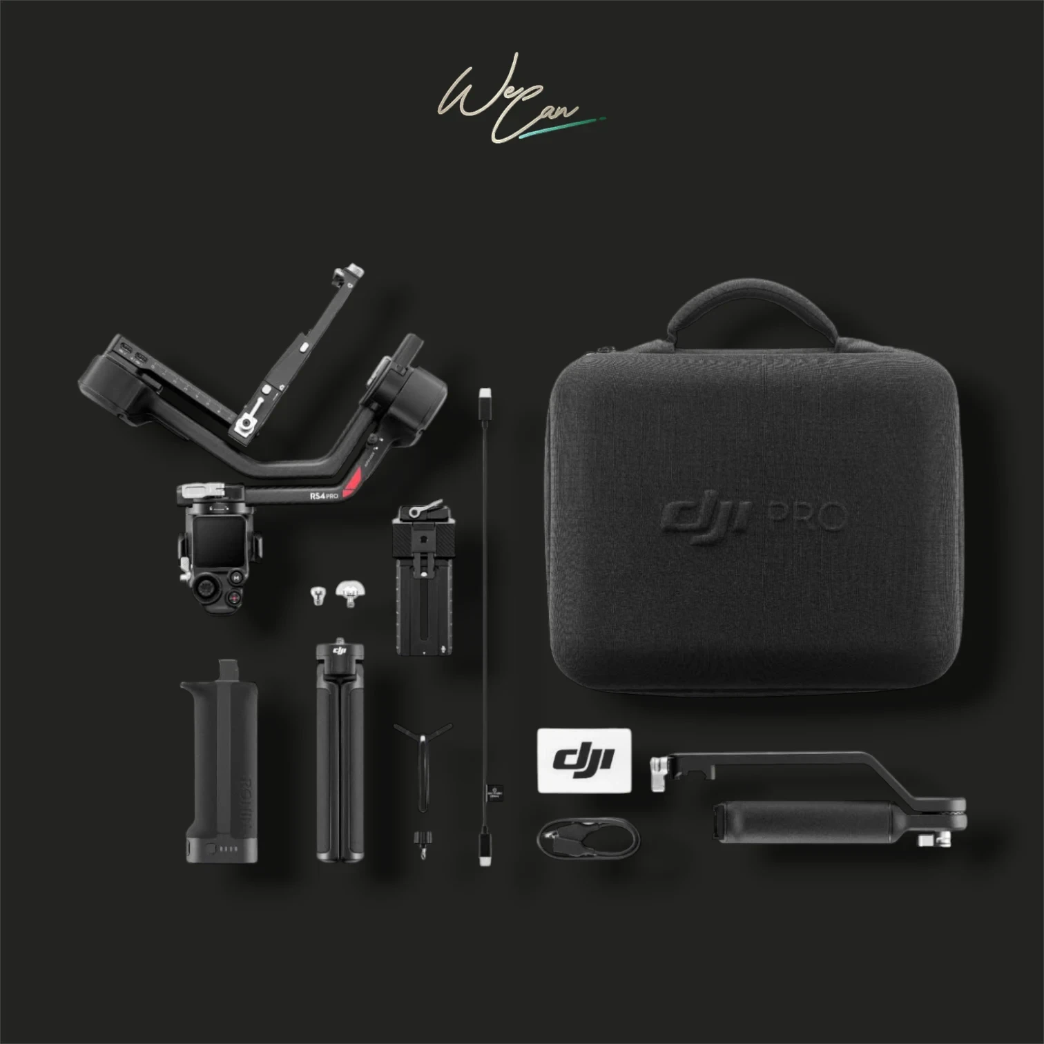 Cho Thuê DJI RS 4 Pro Combo – Gimbal Chống Rung Chuyên Nghiệp, Tải Trọng 4.5kg